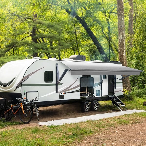 retractable caravan canopy