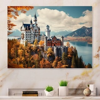 Designart "Castle Germany" Castles Metal Wall Art - Bed Bath & Beyond ...