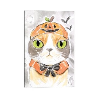 iCanvas "Cat - Pumpkin" by Martin Hsu Canvas Print - Bed Bath & Beyond ...