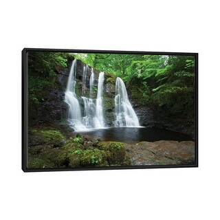 iCanvas "Ess-Na-Crub Waterfall, Glenariff Forest Park, County Antrim ...