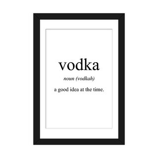 iCanvas "Vodka Meaning" by Pixy Paper - Bed Bath & Beyond - 37410762
