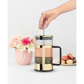 Piper Gold Press Pot by Pinky Up - 8.12" x 5.5" - Bed Bath & Beyond ...