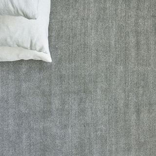 EXQUISITE RUGS Sanctuary Hand-loomed Bamboo Silk/Wool Brown Area Rug ...