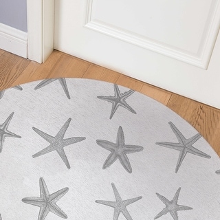 STARFISH GREY Doormat By Becky Bailey - Bed Bath & Beyond - 36816844