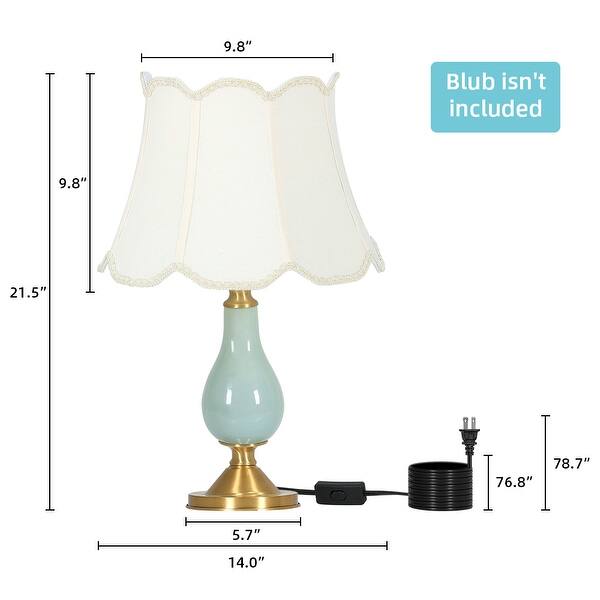 rectangular bell shade