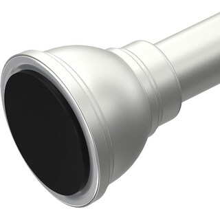 Adjustable 42 to 72 inch, 1 inch Diameter Spring Tension Curtain Rod ...