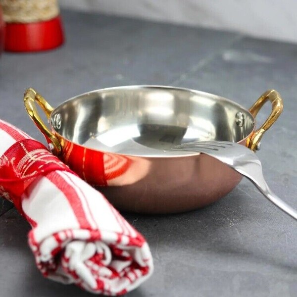 Mini Copper Stainless Steel Grill Pan