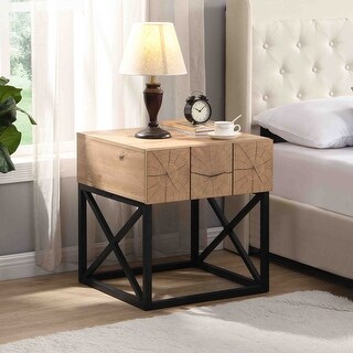 This Industrial Bedside Table is Easy to Clean, Stable and Sturdy and ...