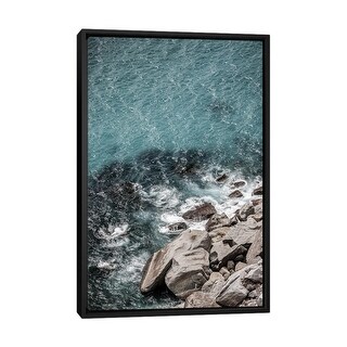 iCanvas "Aqua Shores" by Shot by Clint Framed - Bed Bath & Beyond ...