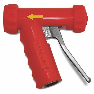 Spray Nozzle: 150 psi Max. Pressure, Trigger, 3/4 in GHT, Aluminum ...