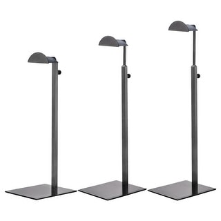 Purse Display Stand Set 3 Pack Metal Adjustable Handbag Rack - Black ...