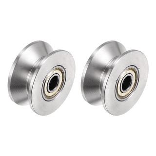 V Groove Track Wheel, Stainless Steel Sliding Gate Double Bearing ...