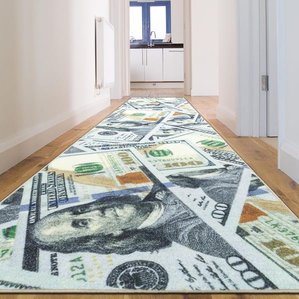 dollar pattern carpet