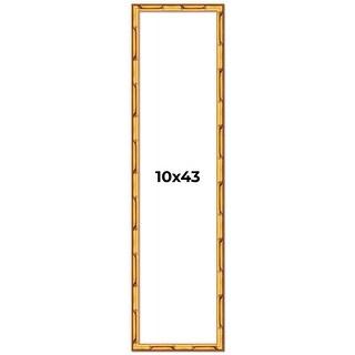 10x43 Frame Gold Real Wood Picture Frame Width 1 inches | Interior ...