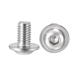 Flanged Button Head Socket Cap Screws, Hex Socket Drive Screw, 304 ...