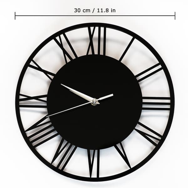 Walplus Acrylic Roman Wall Clock DIY Art Home Design House Decor Idea ...