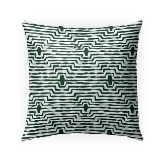 OPTIC DIAMOND EVERGREEN Outdoor Pillow By Kavka Designs - Bed Bath ...