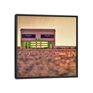 iCanvas "Prada Marfa IV" by Mark Paulda Framed Canvas Print - Bed Bath ...