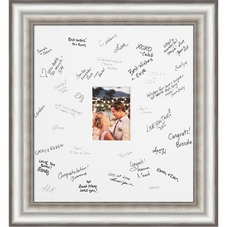Salon Signature Mat Picture Frame - Autograph Photo Frame Guest Book ...