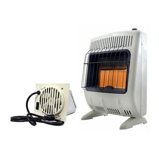 Mr. Heater Vent Free 18,000 BTU Radiant Propane Heater with Fan Blower ...