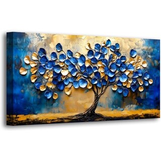Abstract Tree Canvas Wall Art - Bed Bath & Beyond - 43738228