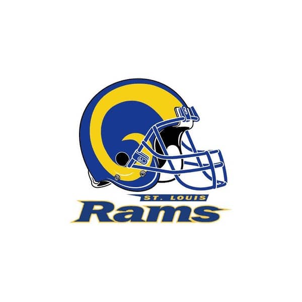 St. Louis Rams Team Logo Rub-On Stickers/Tattoos, 3 Pack - Bed Bath ...