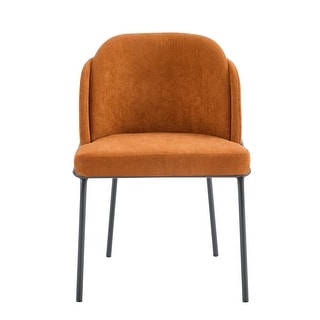 Set of 2 Dinning Chair,Armless Design, Easy to Push Under the Table ...