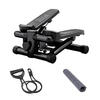 Mini Fitness Stepper, Hydraulic Fitness Stepper with Resistance Bands ...
