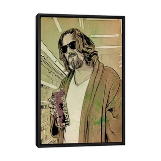 iCanvas "The Big Lebowski- Jeffrey "The Dude" Lebowski" by Giuseppe ...
