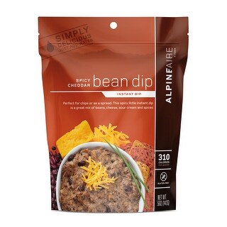 Alpine aire foods 30127 alpine aire foods 30127 spicy cheddar bean dip ...