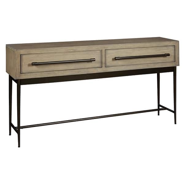 Hekman Console Wood Table with Two Drawers - Bed Bath & Beyond - 37714503