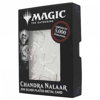 Magic: The Gathering Chandra Nalaar .999 Silver Plated Limited Edition ...
