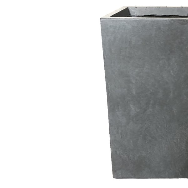 Durx-litecrete Lightweight Concrete Tall Square Cement Color Planter ...