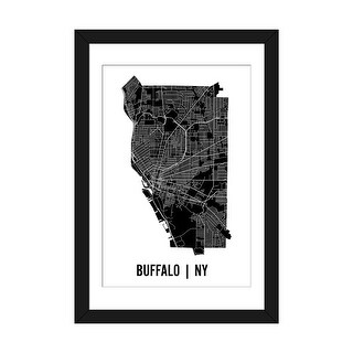 iCanvas "Buffalo Map" by Mr. City Printing - Bed Bath & Beyond - 37441406