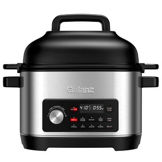 8-in-1 Multi Cooker with Air Fry, Sous Vide, Rice, Sauté Slow Cook ...