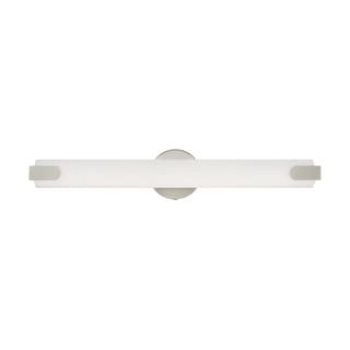 Livex Lighting Lund Single Light 24" Wide Integrated LED Bath Bar - Bed ...