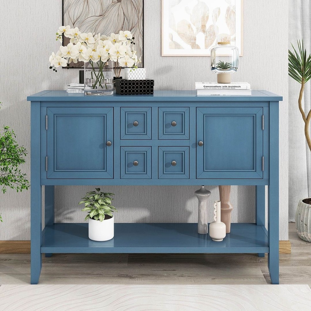 Small blue dresser store