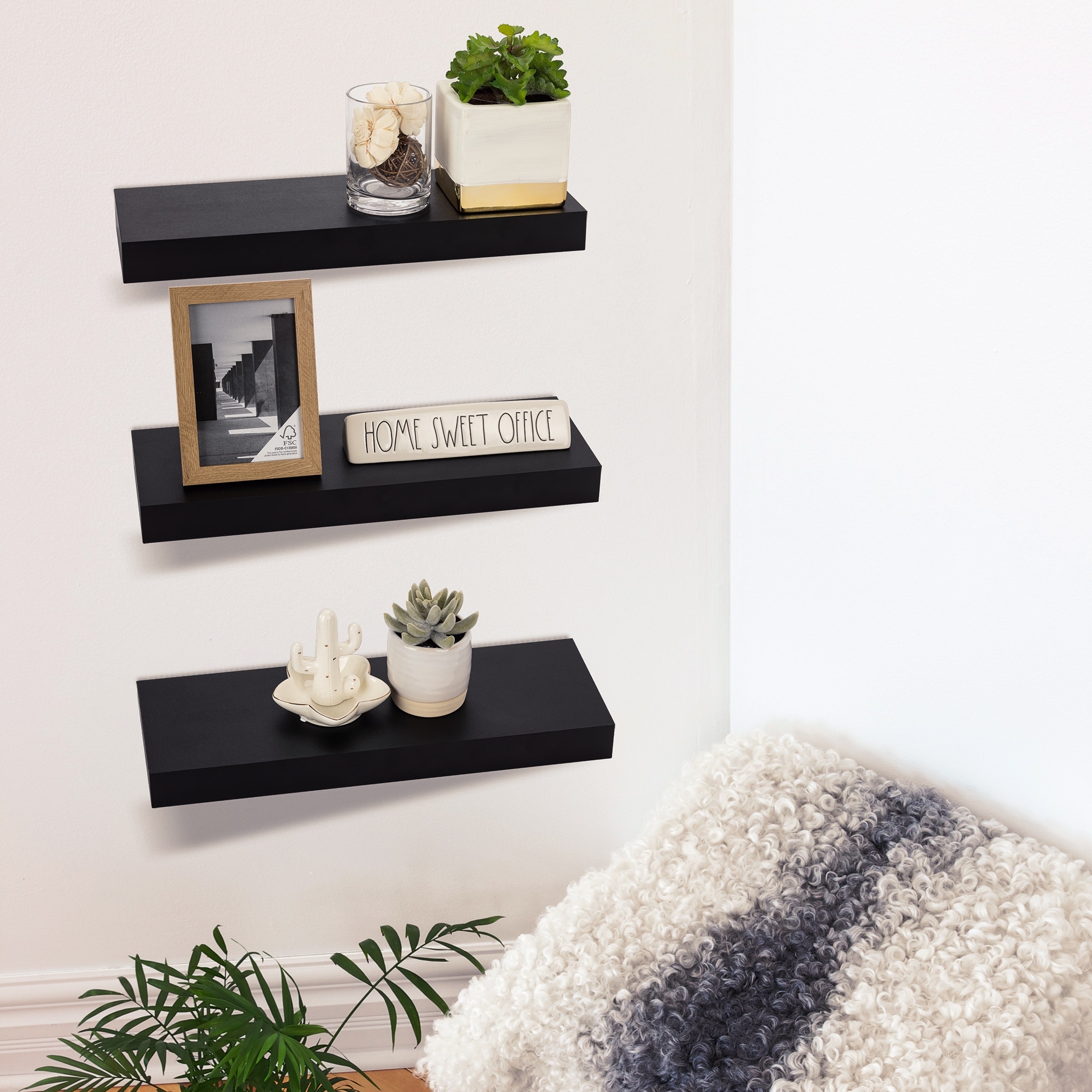 16 inch wall shelf store
