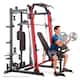 Marcy Smith Machine Cage System - Red/Black - Customizable Home Gym - N ...