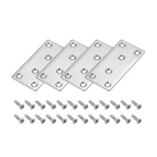 Flat Straight Brace Repair Plate Stainless Steel Mending Brackets ...