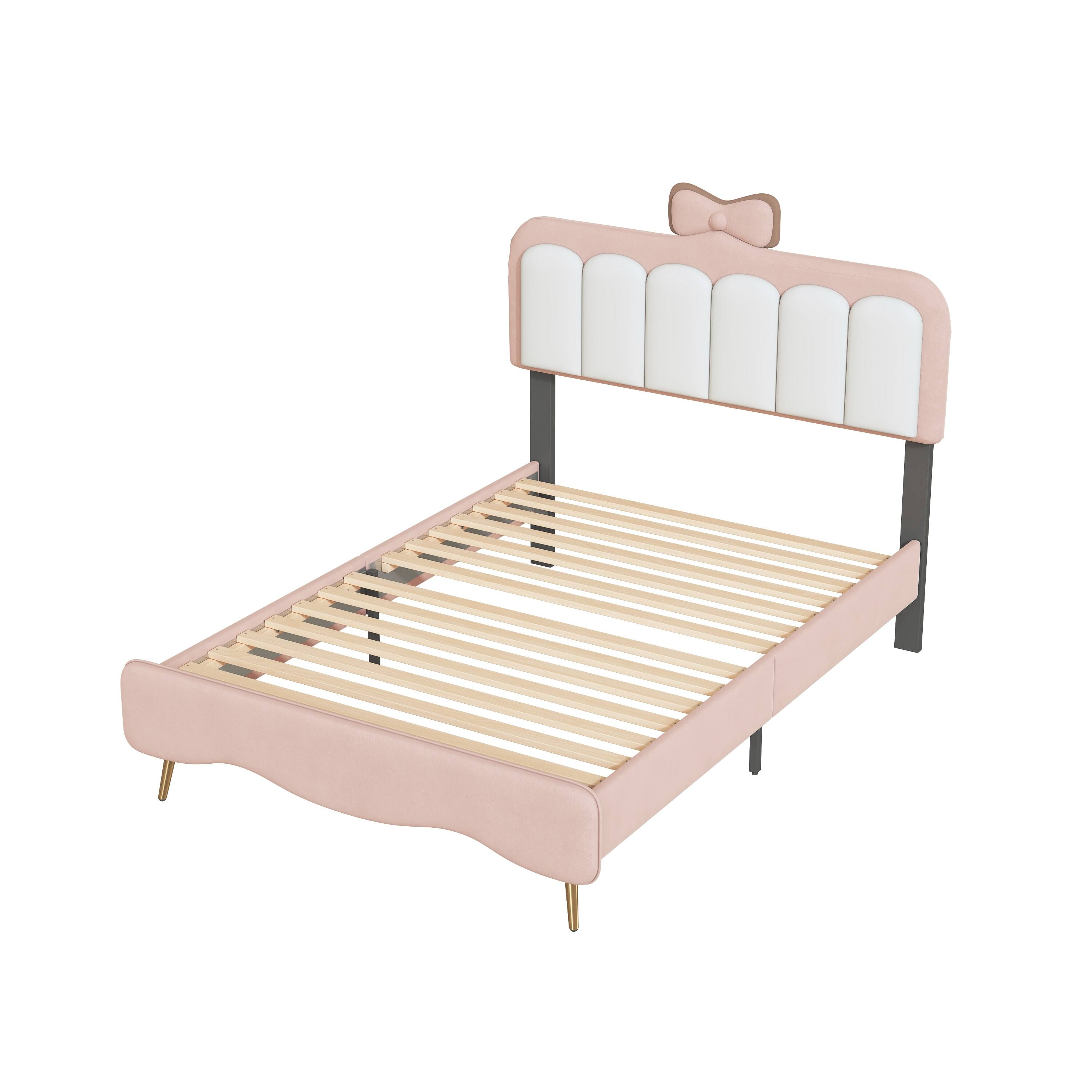 Velvet princess bed store