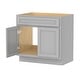 Vanity Art 39 Inch Single Sink Bathroom Vanity Cabinet - Bed Bath ...
