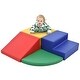 Soft Climb and Crawl Foam Playset, Safe Soft Foam Nugget Block for Kids ...