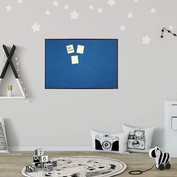 blue pinboard