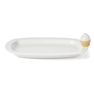 Lenox Profile Serving Tray with Cupcake Popper Set - Bed Bath & Beyond ...