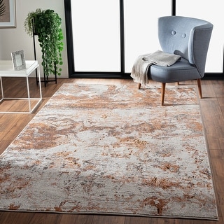 Sevita Abstract Mojave Meteorite Area Rug - Bed Bath & Beyond - 32635516