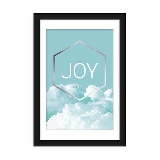 iCanvas "Love Joy Geo Turquoise III" by Urban Epiphany - Bed Bath ...
