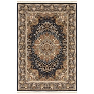 Style Haven Manchester Center Medallion Fringe Edge Area Rug. - Bed ...