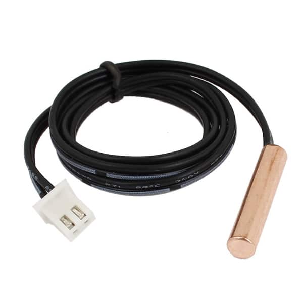 Unique Bargains 10K 2 Pin Air Conditioner Temperature Sensor 50cm ...