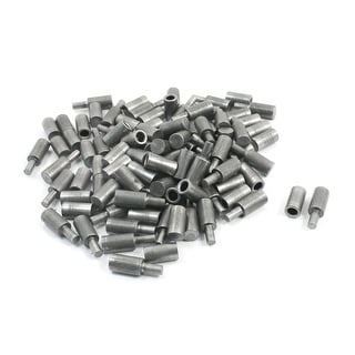 Unique Bargains 28mm x 8mm Male/Female Cylinder Shaped Metal Greasable ...